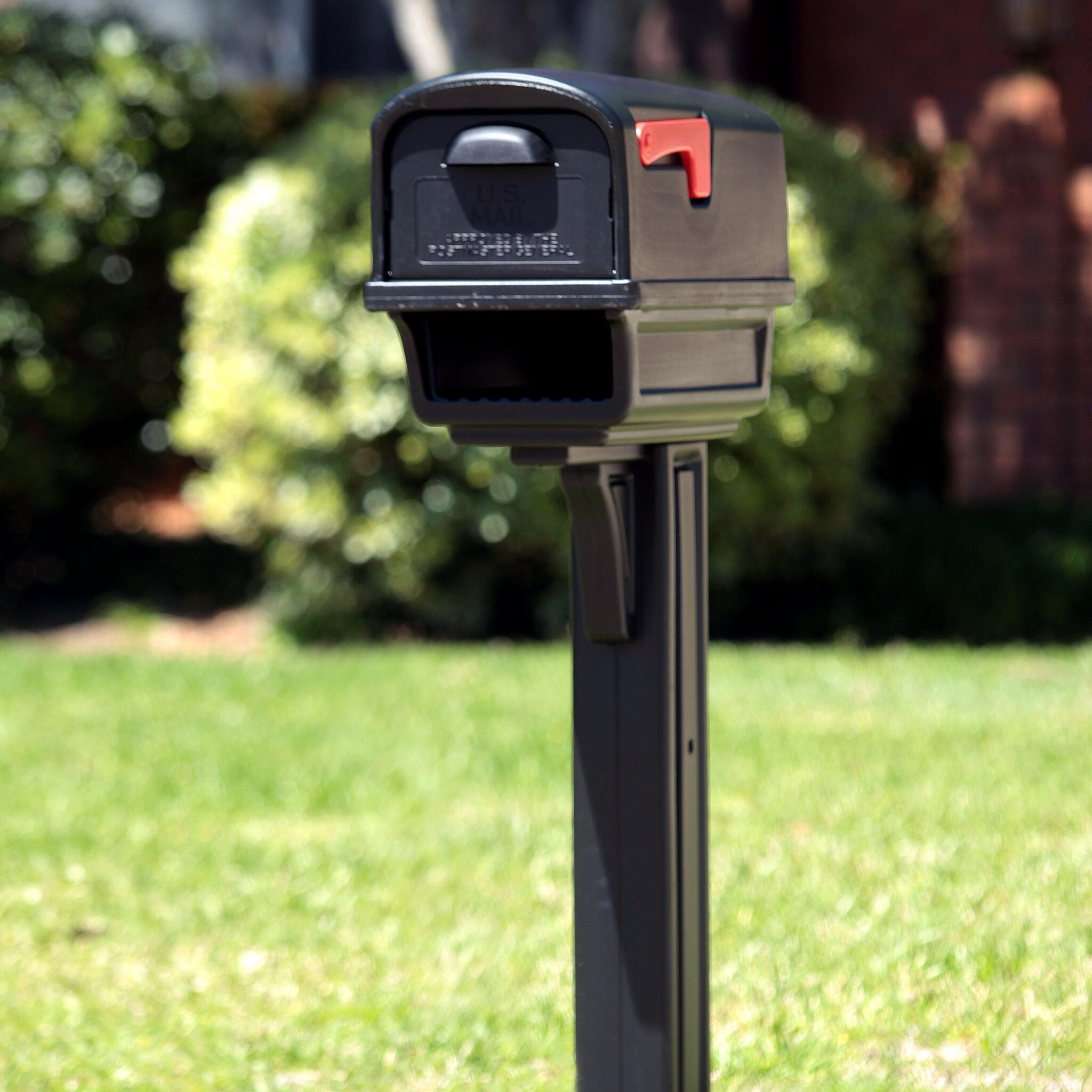 Gentry Mailbox & Post Kit – Black | Architectural Mailboxes