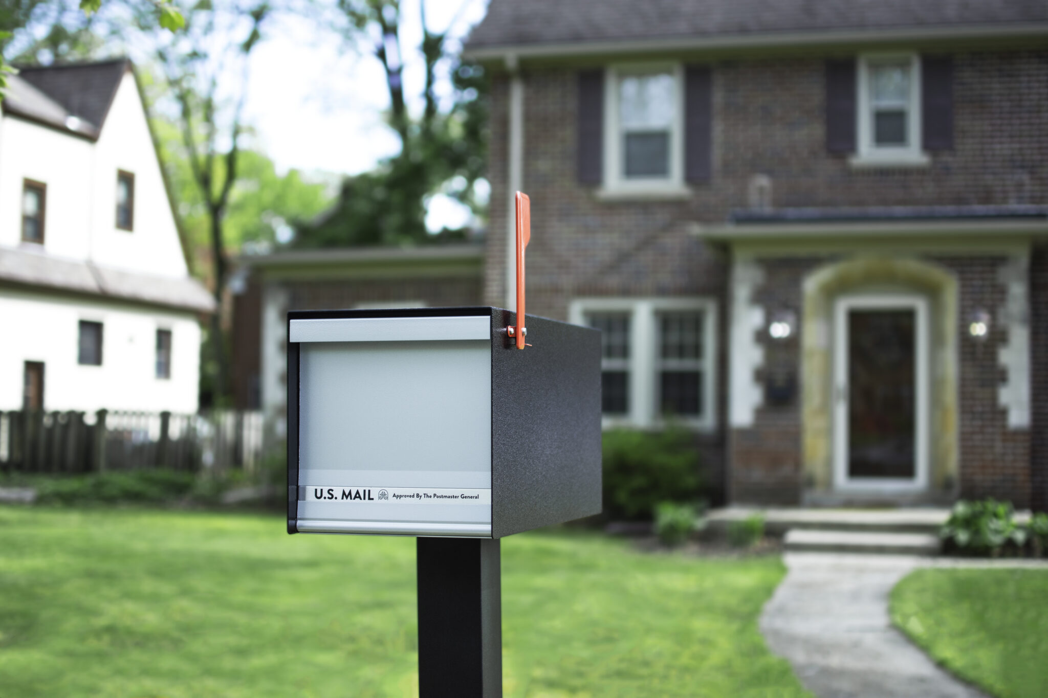 MailMax Modern Post Mount Mailbox - Architectural Mailboxes